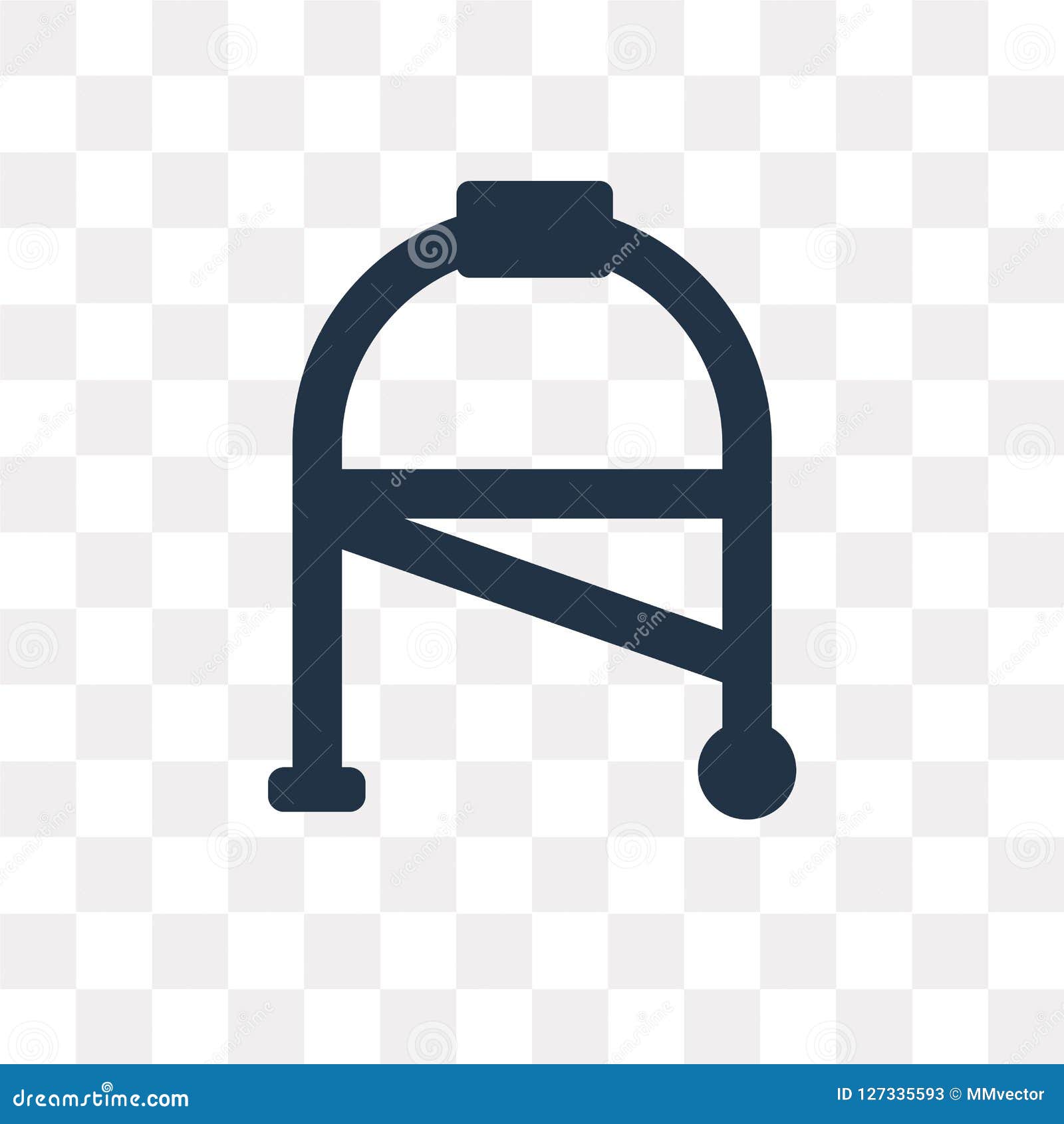 Walker Vector Icon Isolated On Transparent Background, Walker T Stock ...