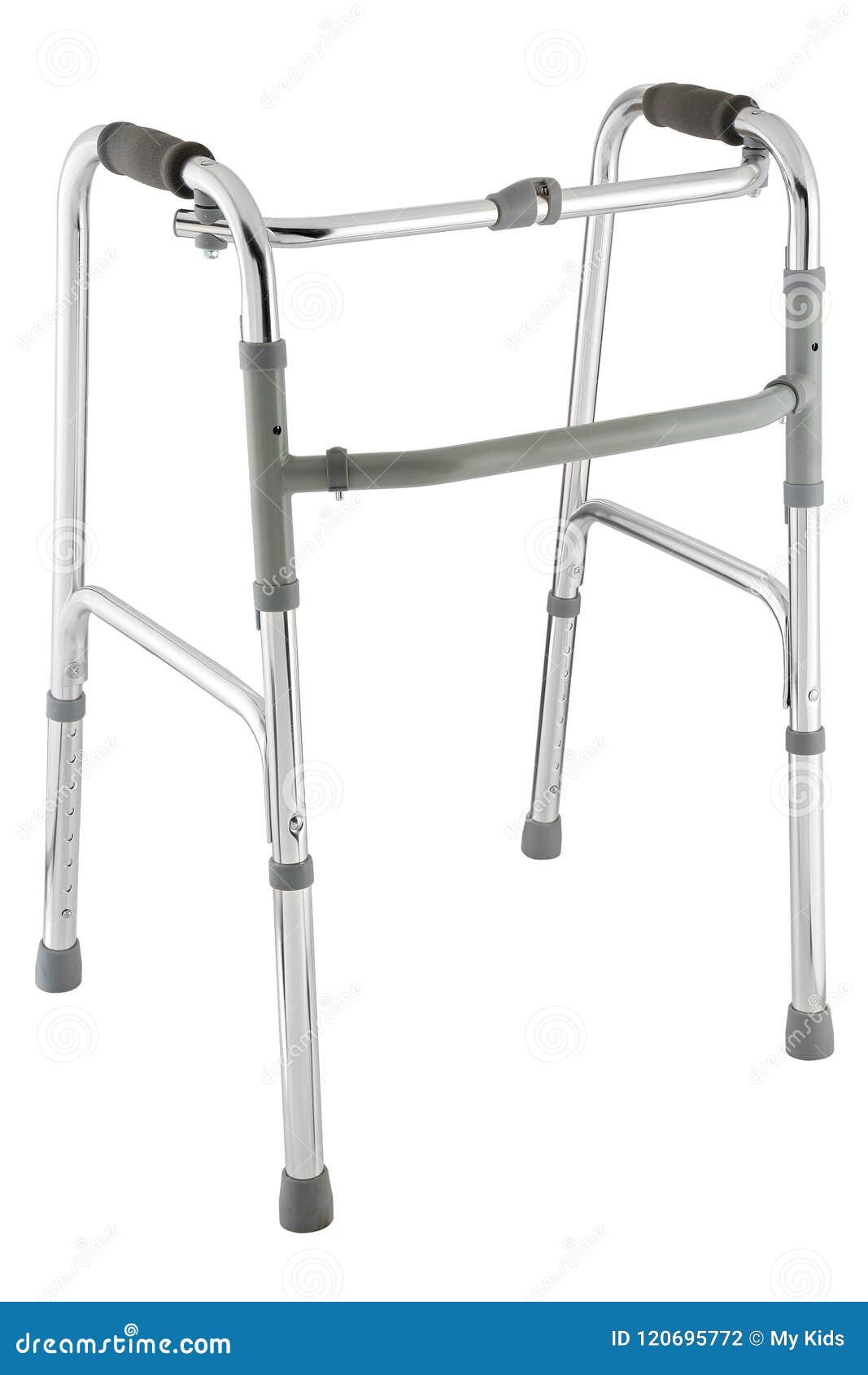 Walker isolated stock photo. Image of studio, helper - 120695772