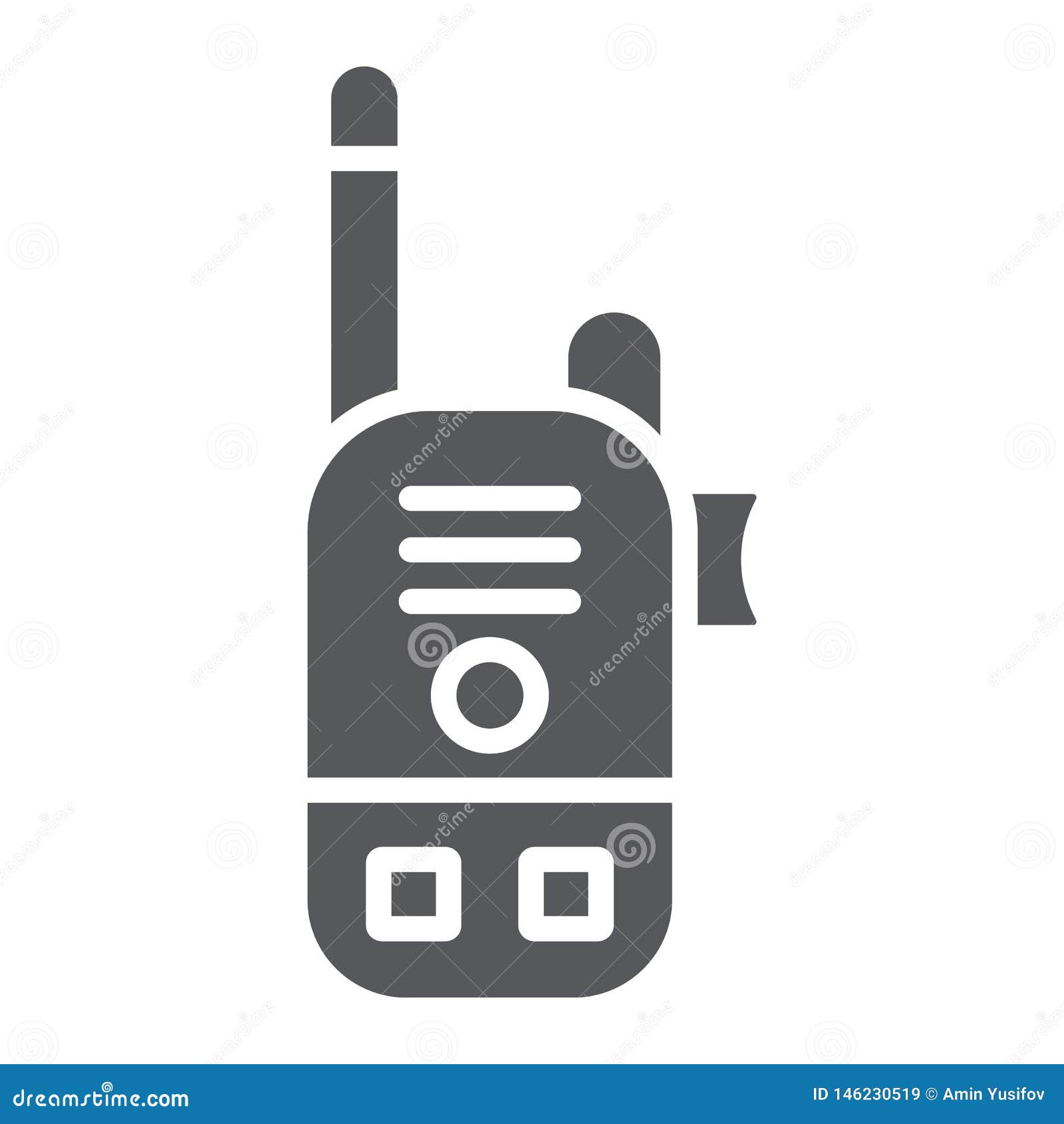 Transmitter, Radio Tower Linear Vector Onboarding | CartoonDealer.com ...