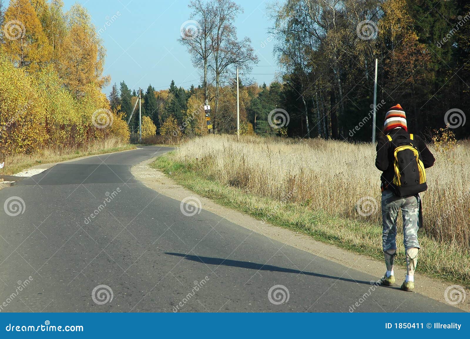 Walking Alone Picture. Image: 1850411