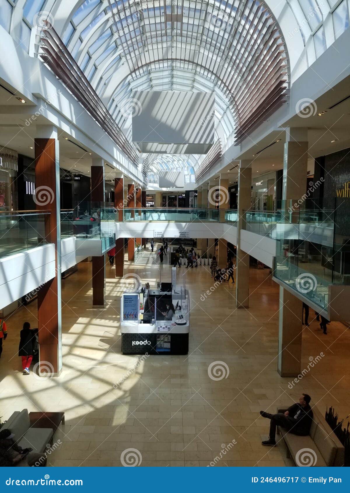 Walking Around Square One Mall Editorial Photography - Image of ...
