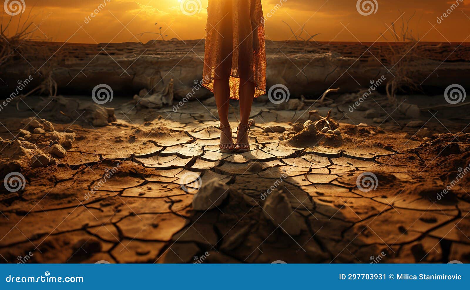 Walking on Barren Earth: Consequences of Global Warming Stock ...