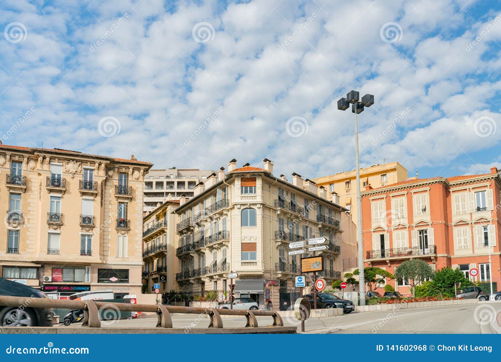 Walking in the Beautiful Monaco Downtown Editorial Stock Photo - Image ...