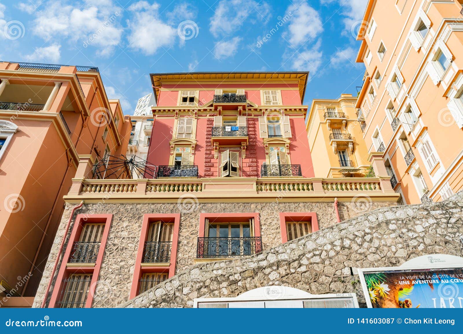 Walking in the Beautiful Monaco Downtown Editorial Photography - Image ...