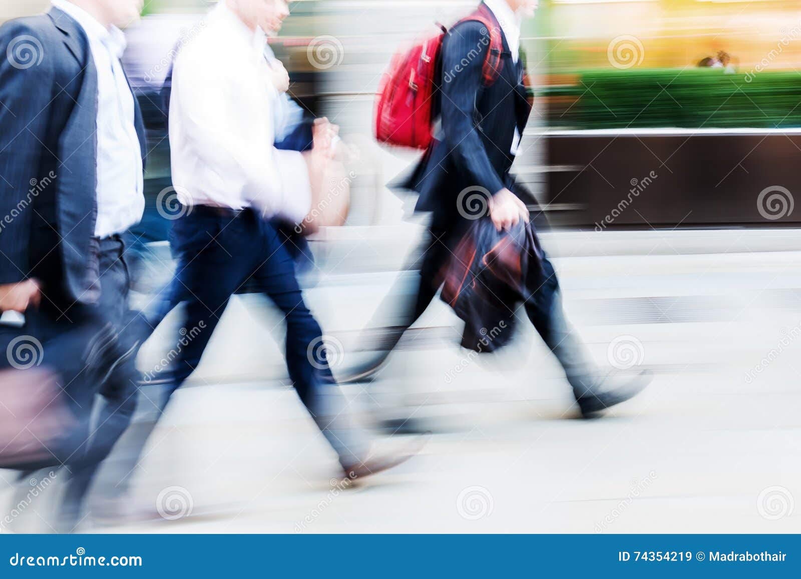 Walking Commuters at Rush Hour Editorial Stock Image - Image of ...