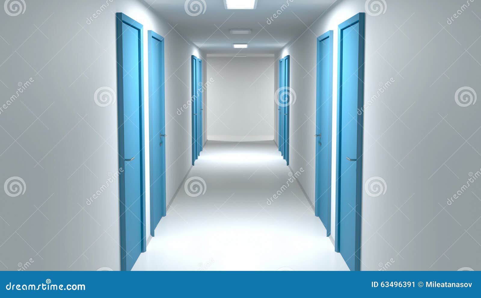 Walking through the Corridor Stock Video - Video of floor, hospital ...