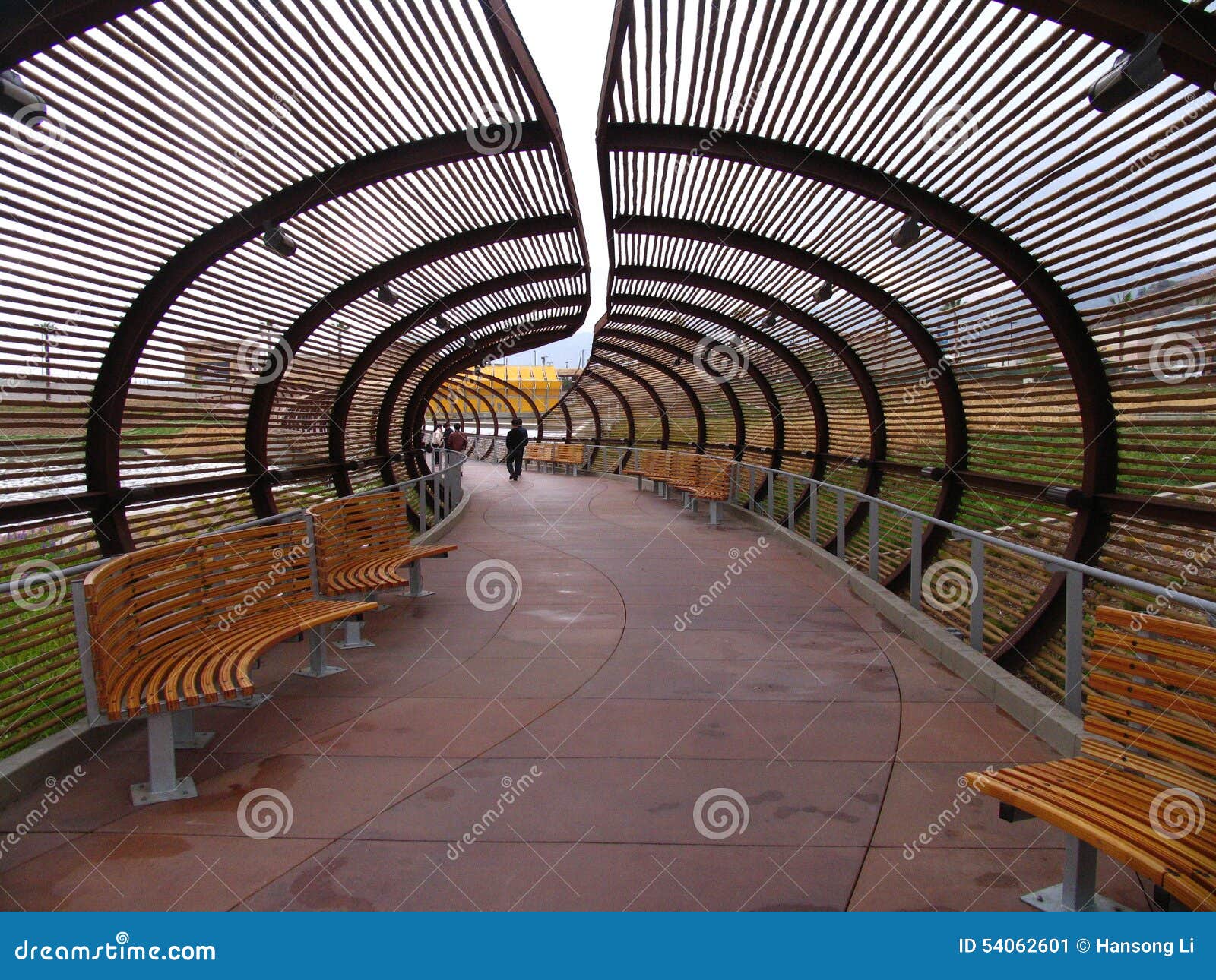 Walking in the corridor stock image. Image of steel, scenery - 54062601
