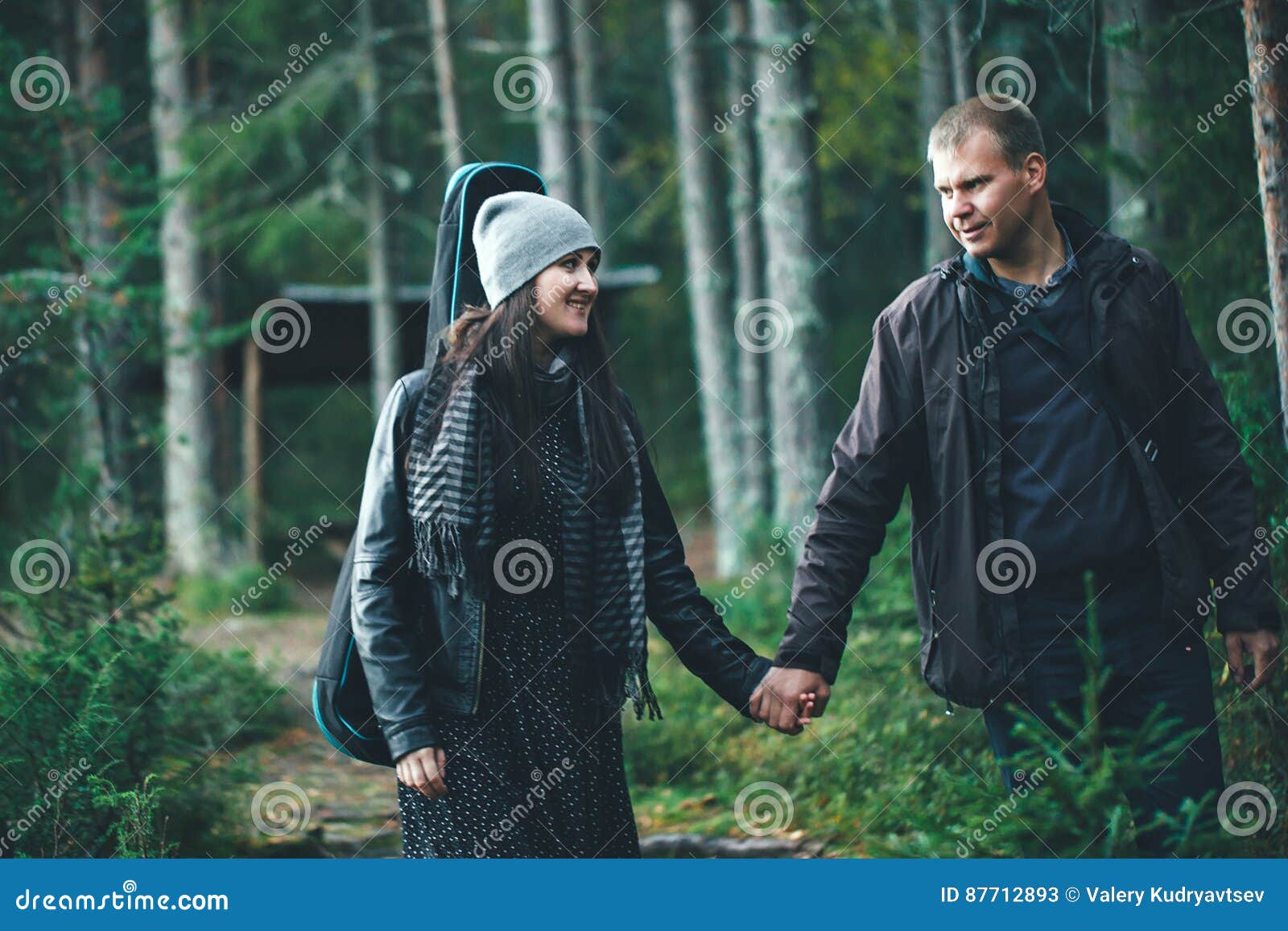 Walking Couple stock image. Image of path, holidays, journey - 87712893