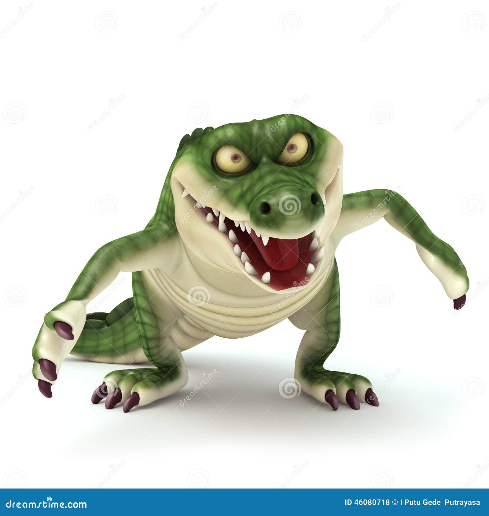 Walking croc look mad stock illustration. Illustration of wild - 46080718