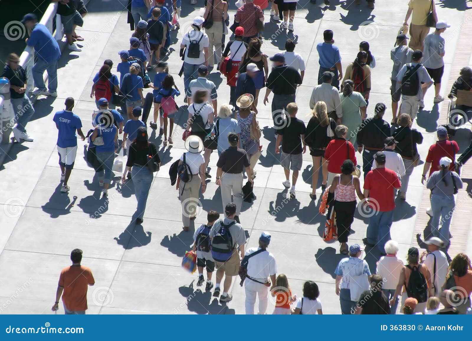 Walking Crowd stock photo. Image of walking, sidewalk, group - 363830