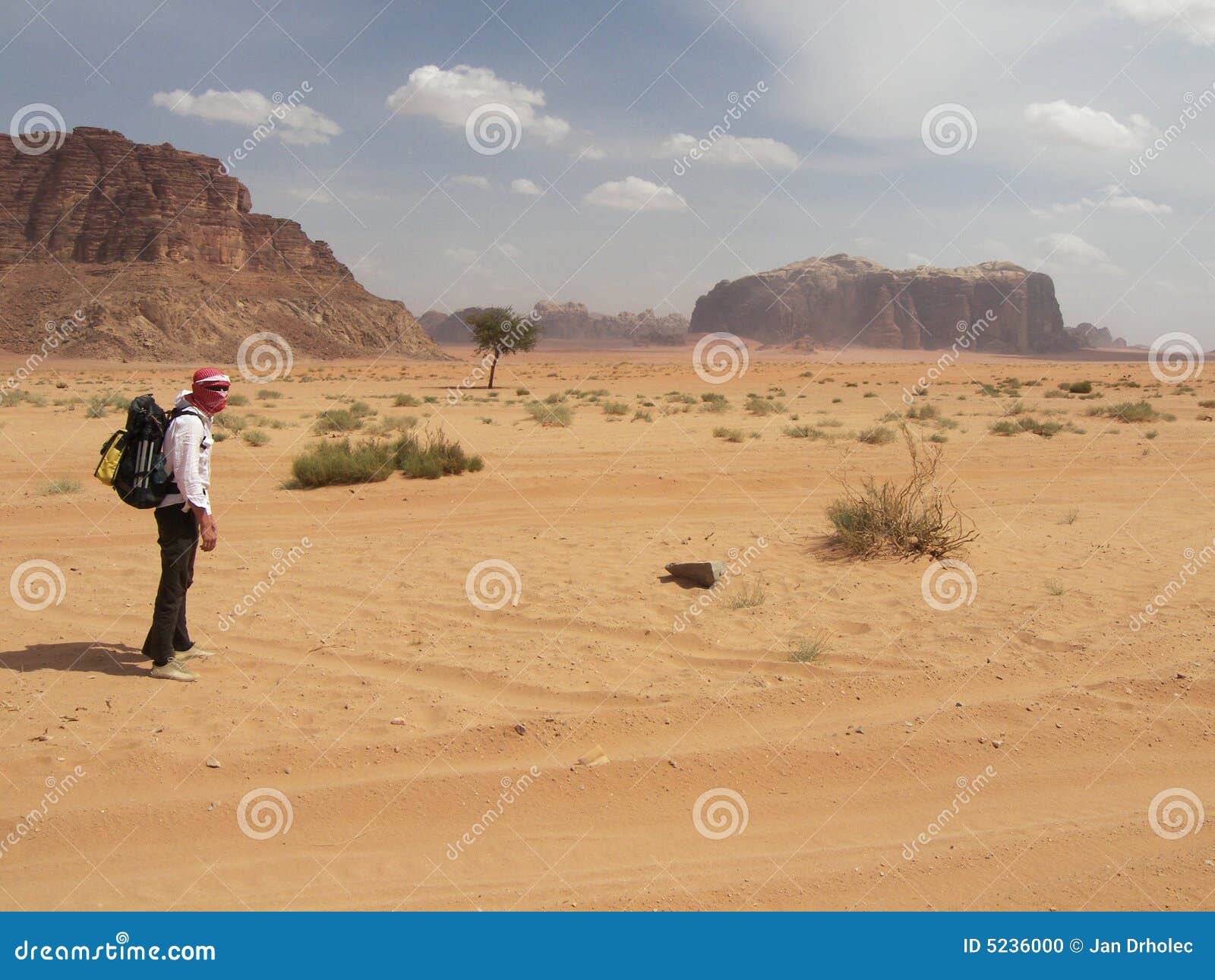 Walking in desert stock photo. Image of sand, dunes, promenade - 5236000