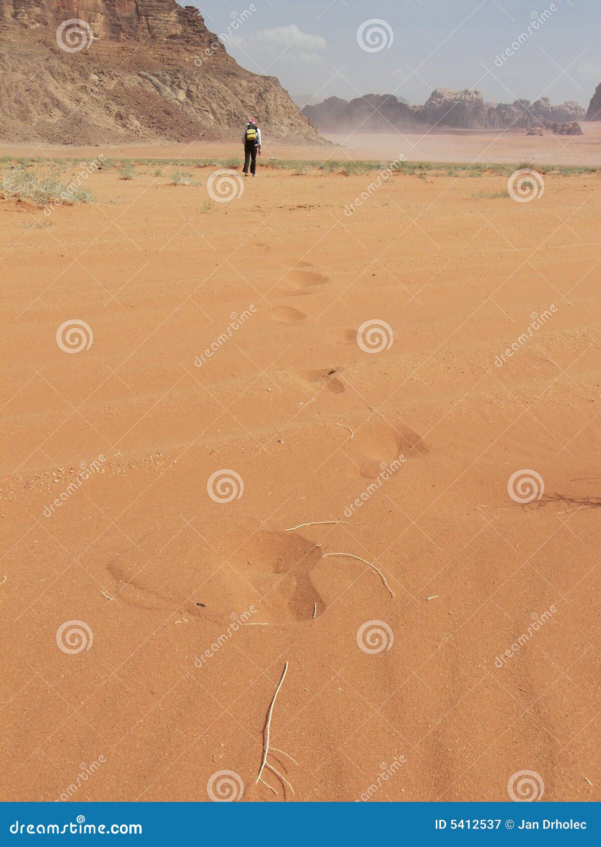Walking in desert stock image. Image of sand, incurtion - 5412537