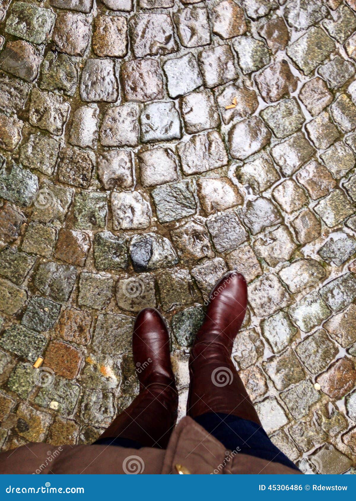 Walking Down the Cobblestone Streets of Brugge, Belgium Stock Photo ...