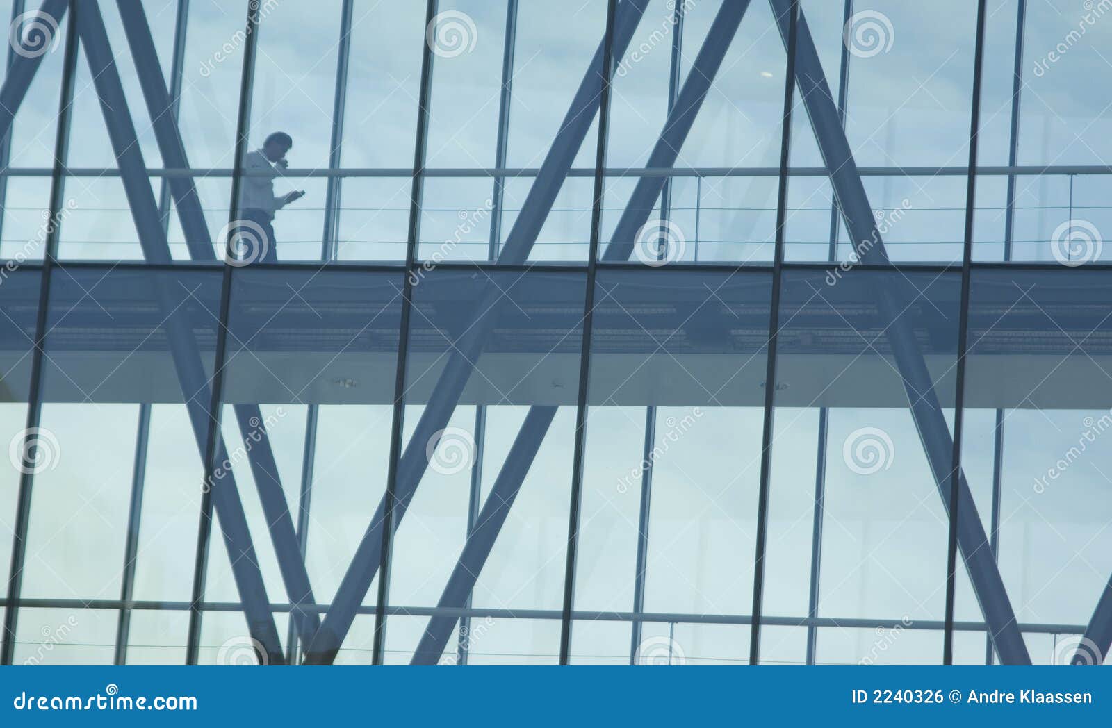 Walking Down the Glass Path Stock Photo - Image of metal, high: 2240326