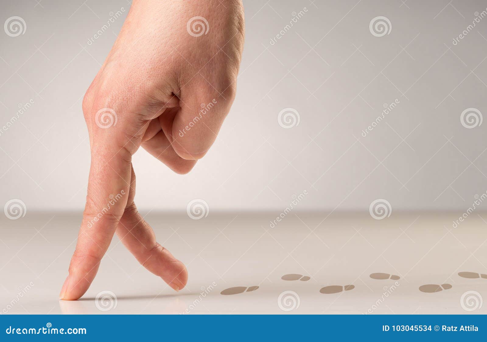 Walking fingers concept stock photo. Image of finger - 103045534