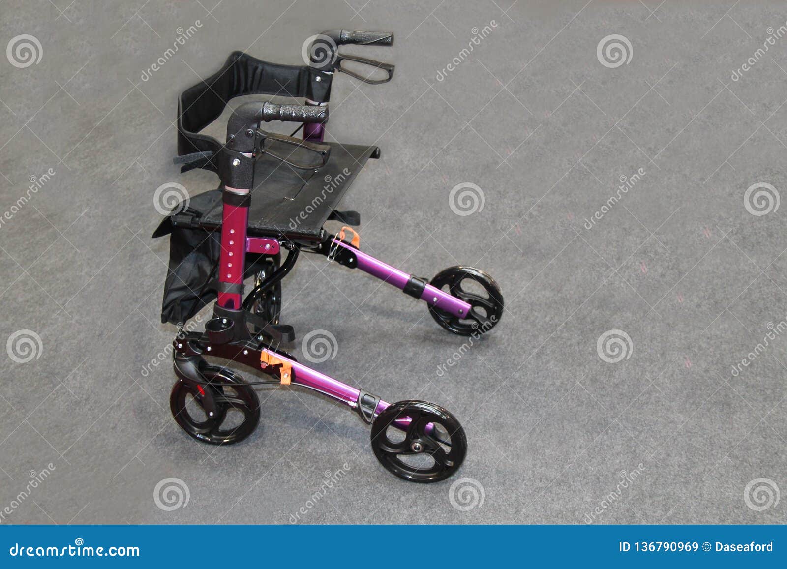 Walking Frame. stock image. Image of support, mobility - 136790969