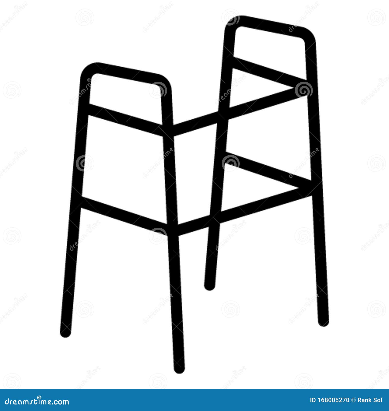 Walking Frame Isolated Vector Icon Which Can Be Easily Modified or Edit ...