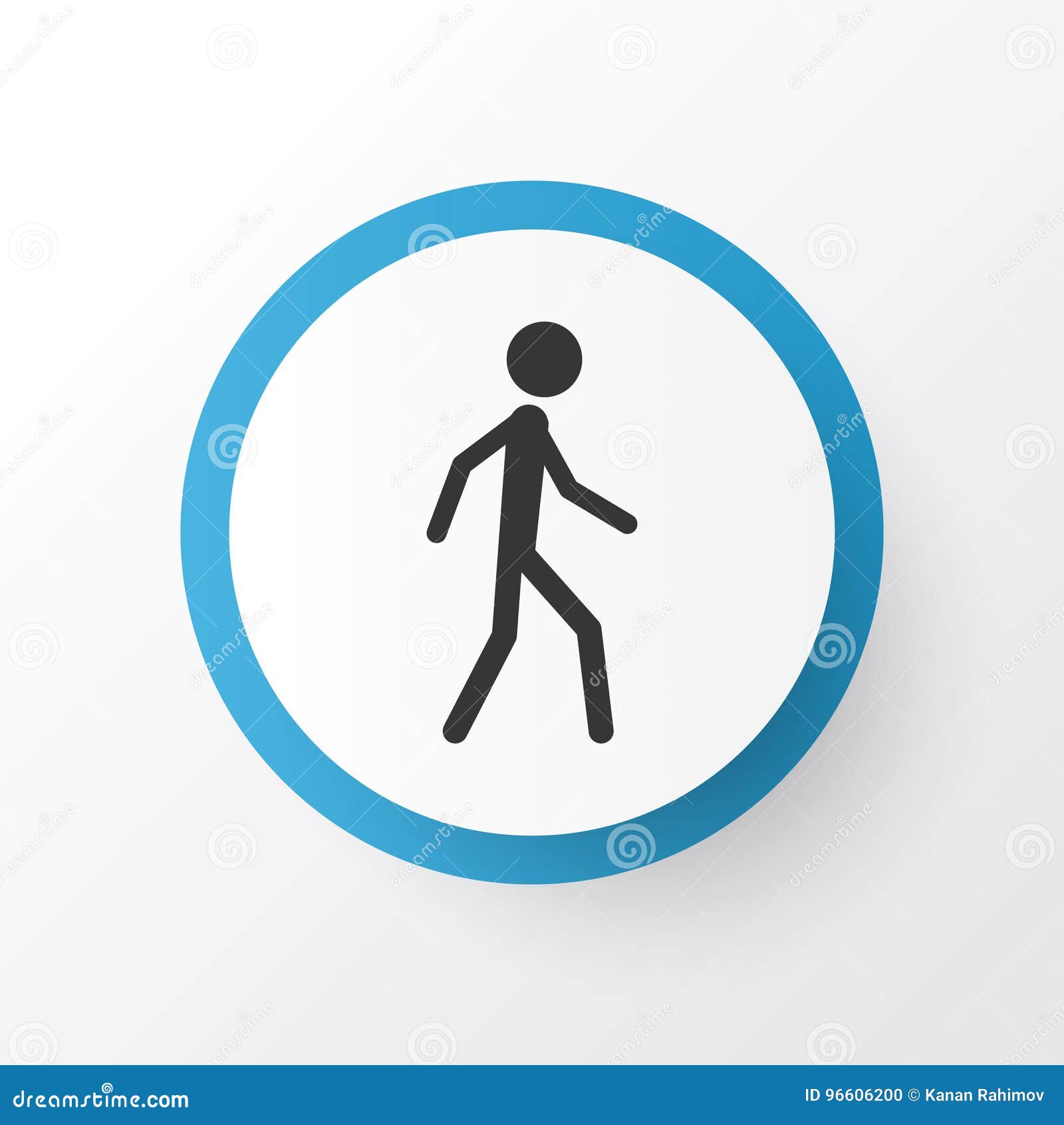 Walking Icon Symbol. Premium Quality Isolated Jogging Element in Trendy ...