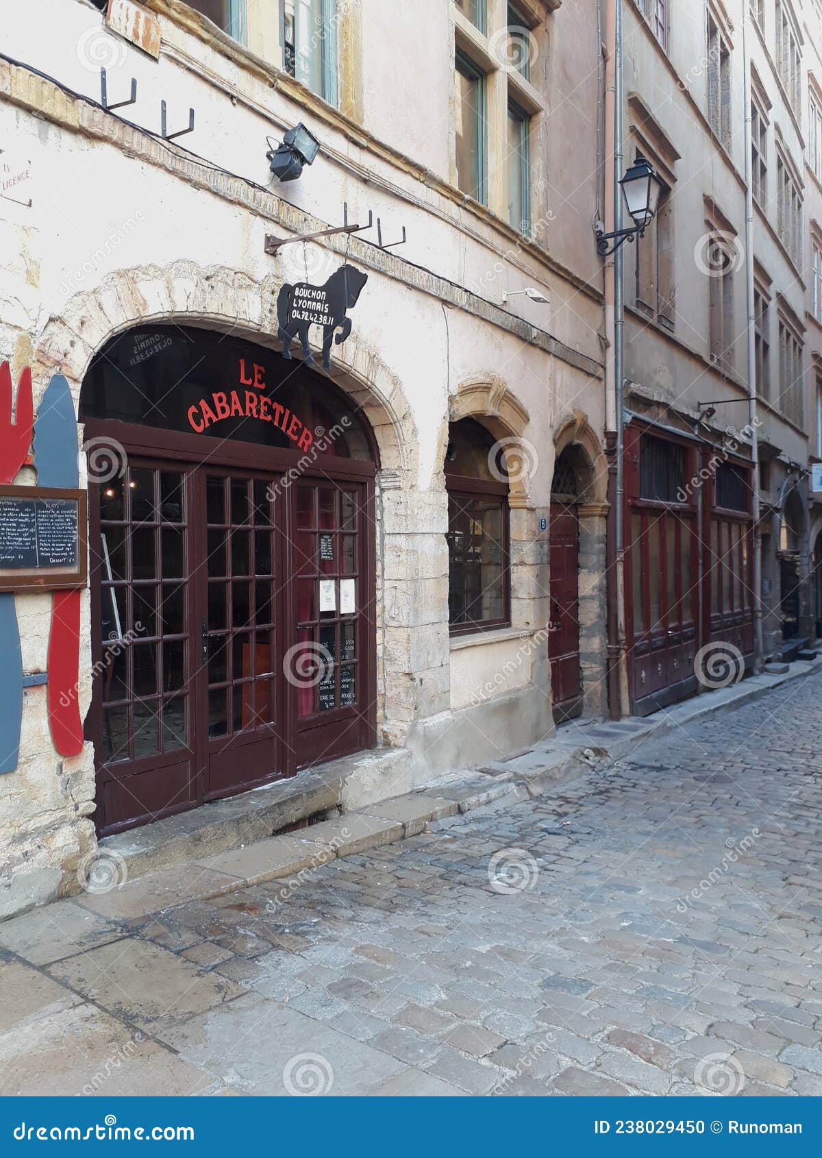 Walking on the Lyon Streets Editorial Image - Image of travel, history ...