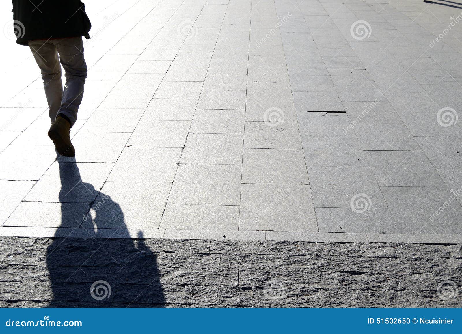 Walking man, from backside stock photo. Image of walking - 51502650