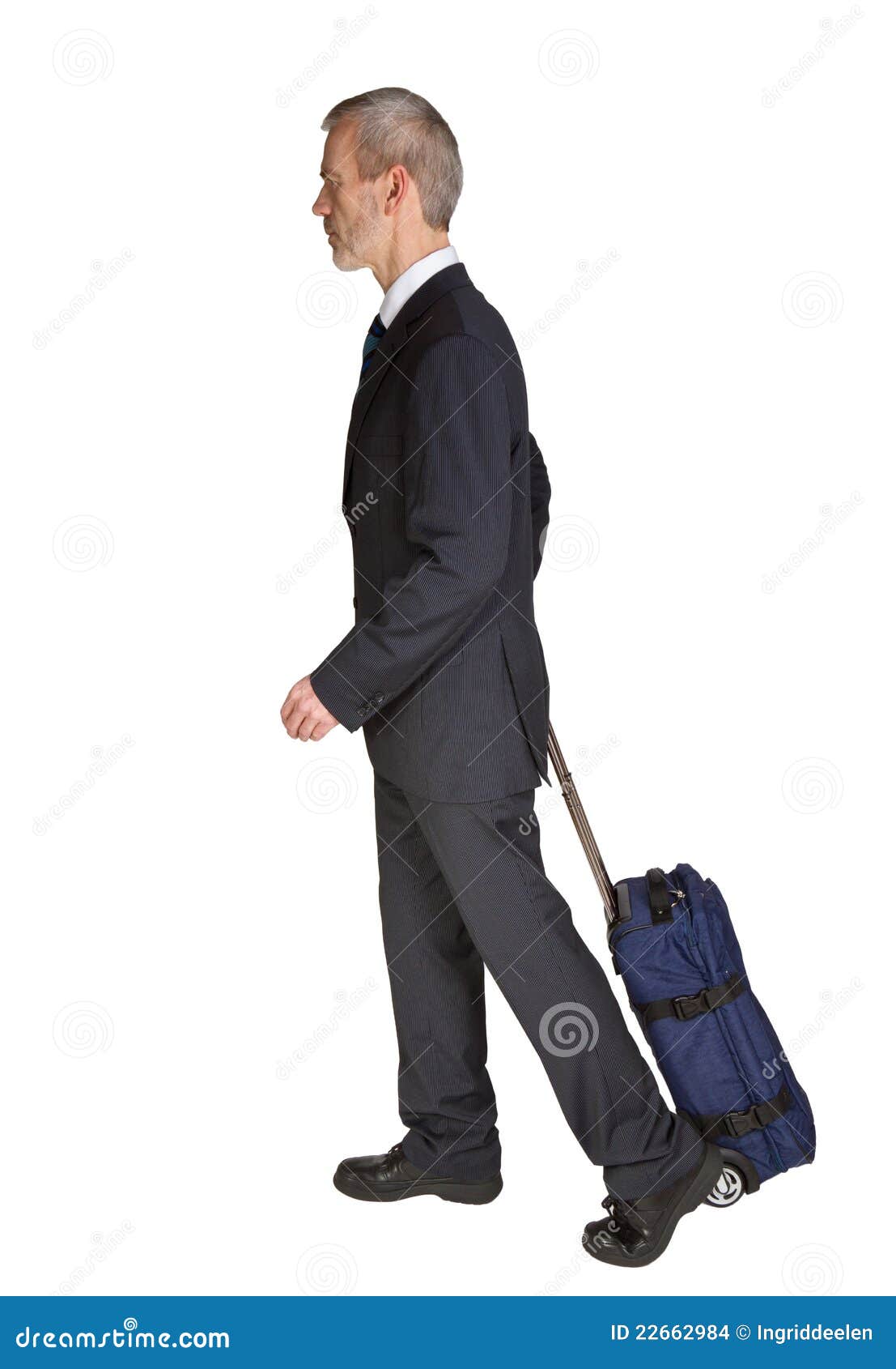 Walking man with trolley stock photo. Image of walking - 22662984