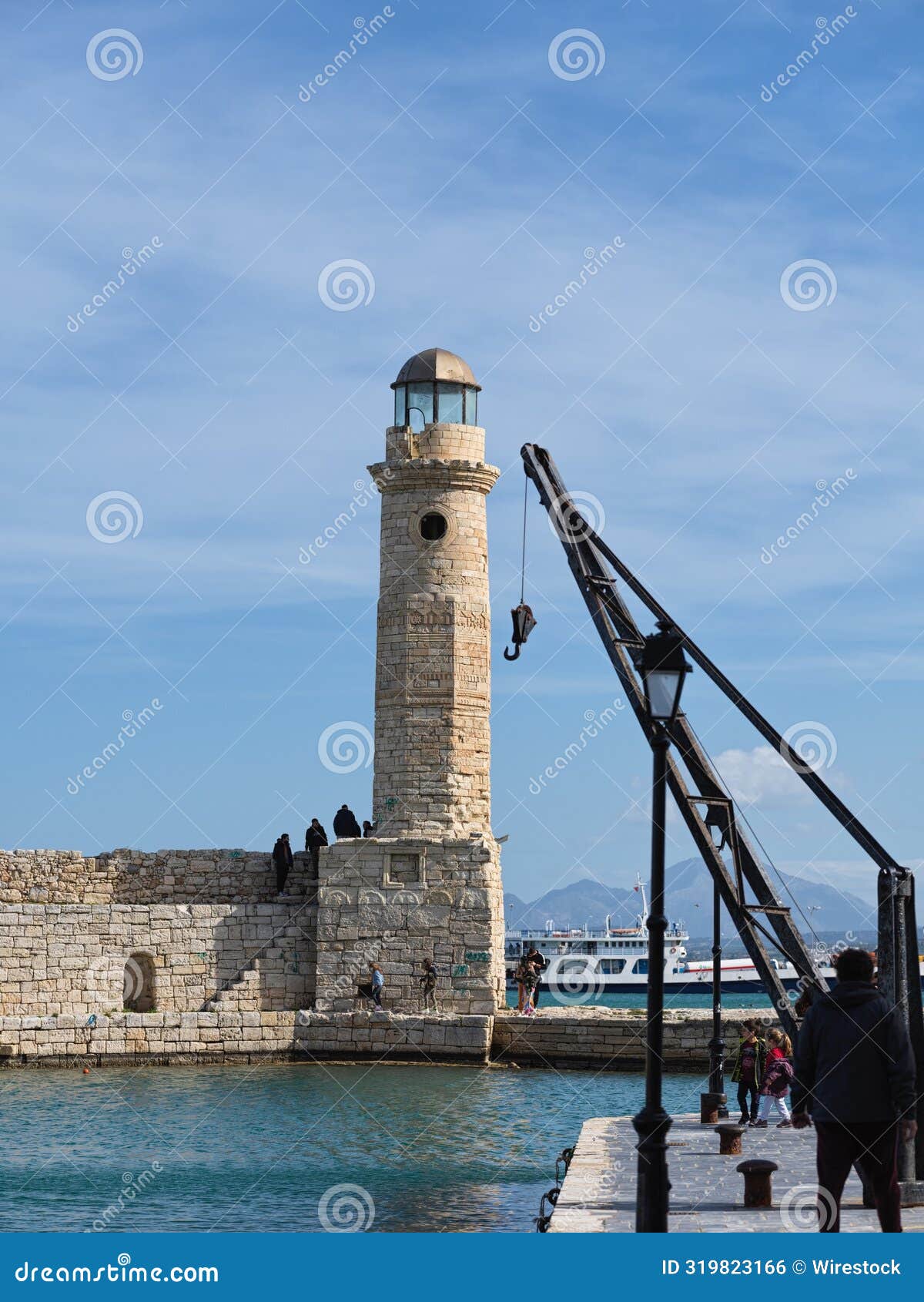 Walking Near and Around a Lighthouse Stock Photo - Image of beach, view ...
