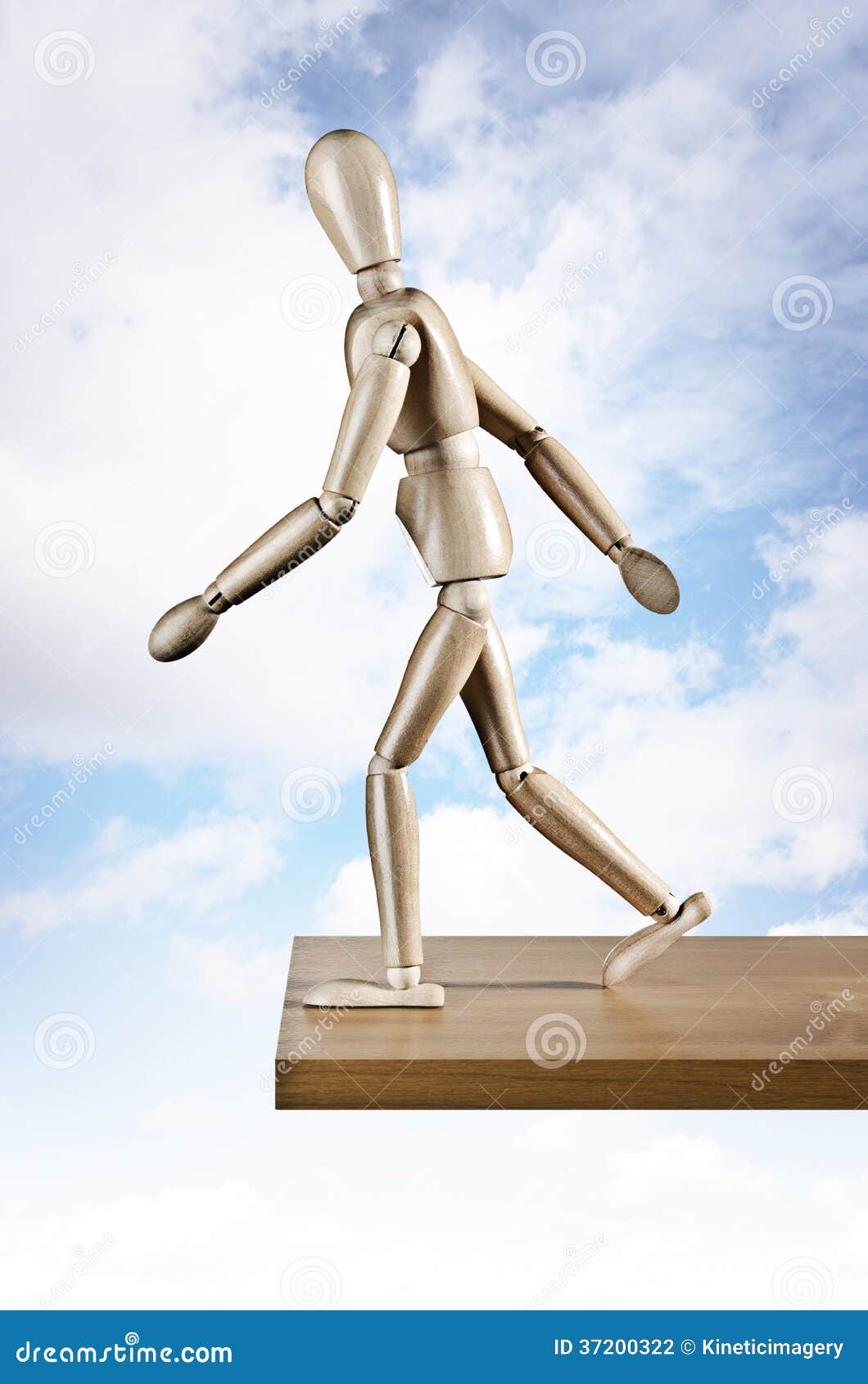 Walking off a ledge stock photo. Image of still, humor - 37200322