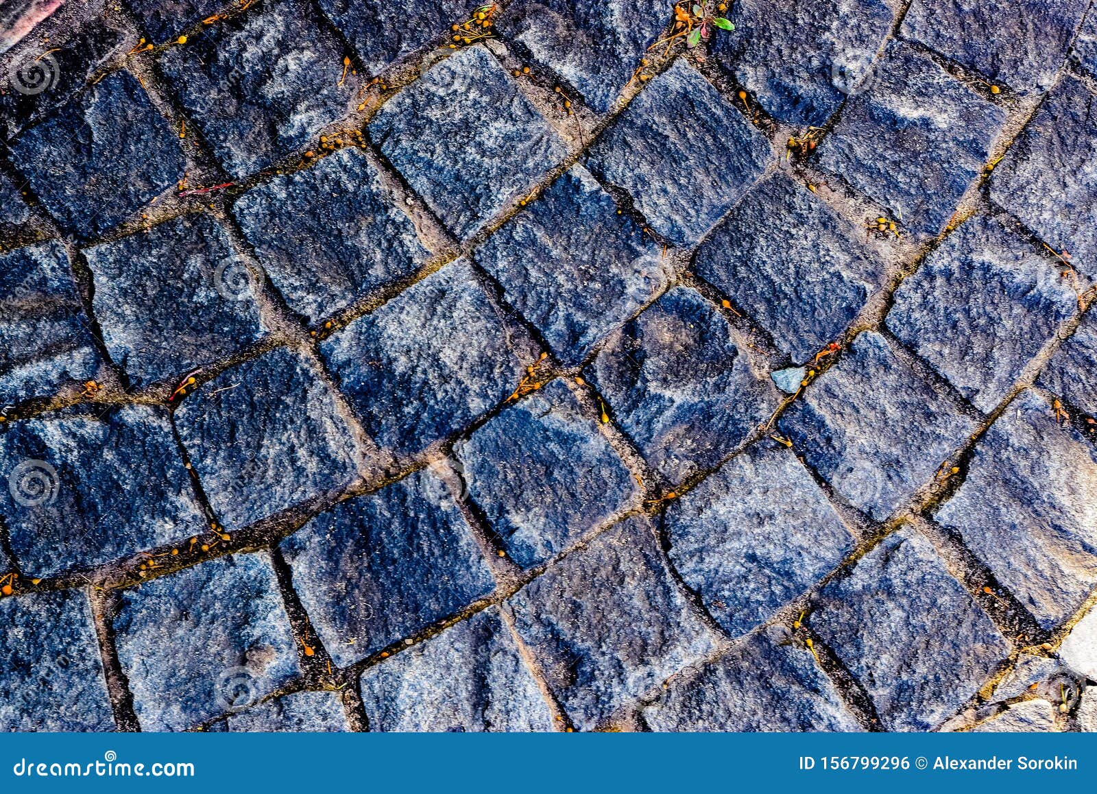 Footpath Lined with Colored Stone Small Size Stock Photo - Image of ...