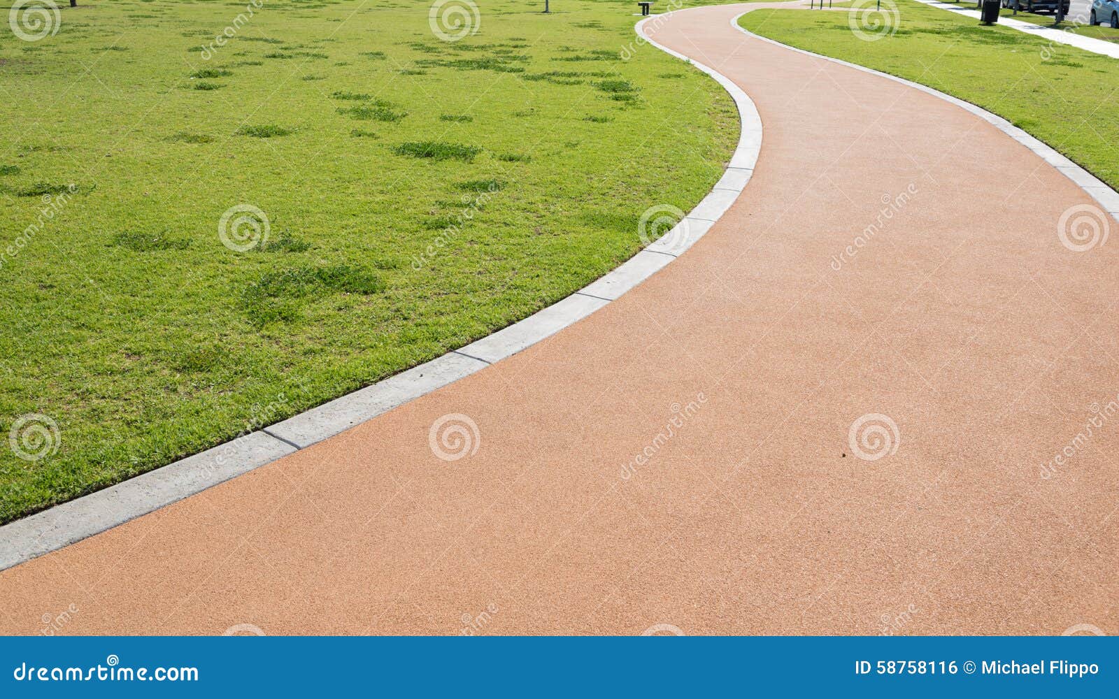 A walking path in a park stock photo. Image of beautiful - 58758116