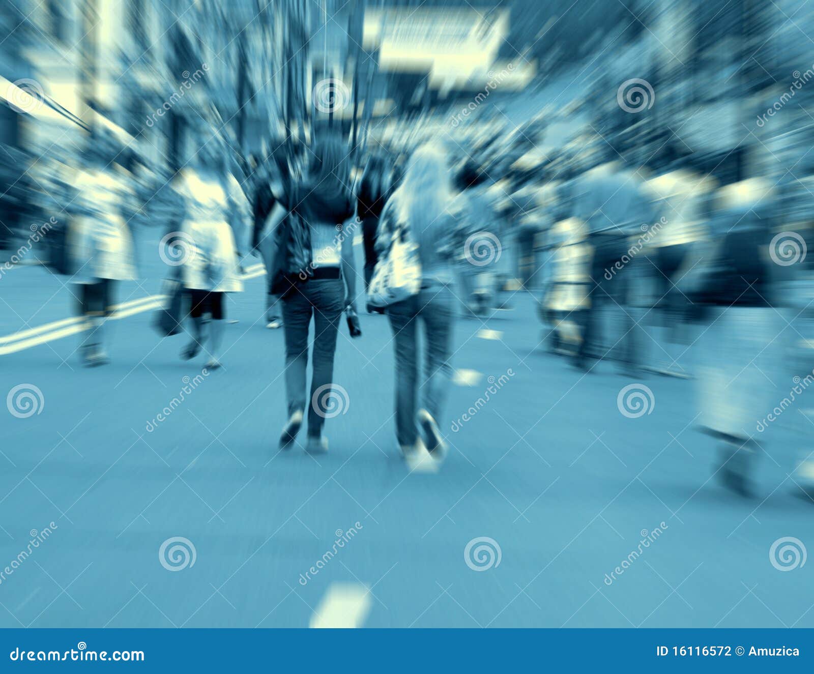 Walking People Rushing on the Street Stock Photo - Image of manhattan ...
