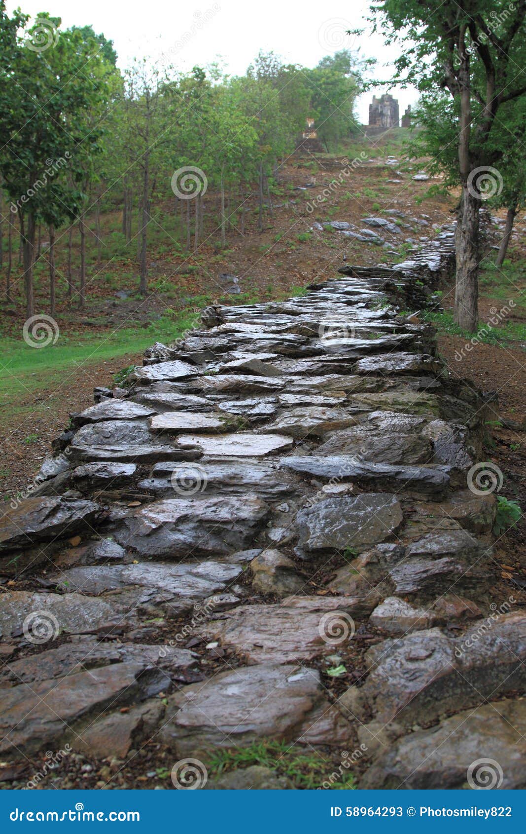 Walking on rocks stock image. Image of rocks, walkway - 58964293