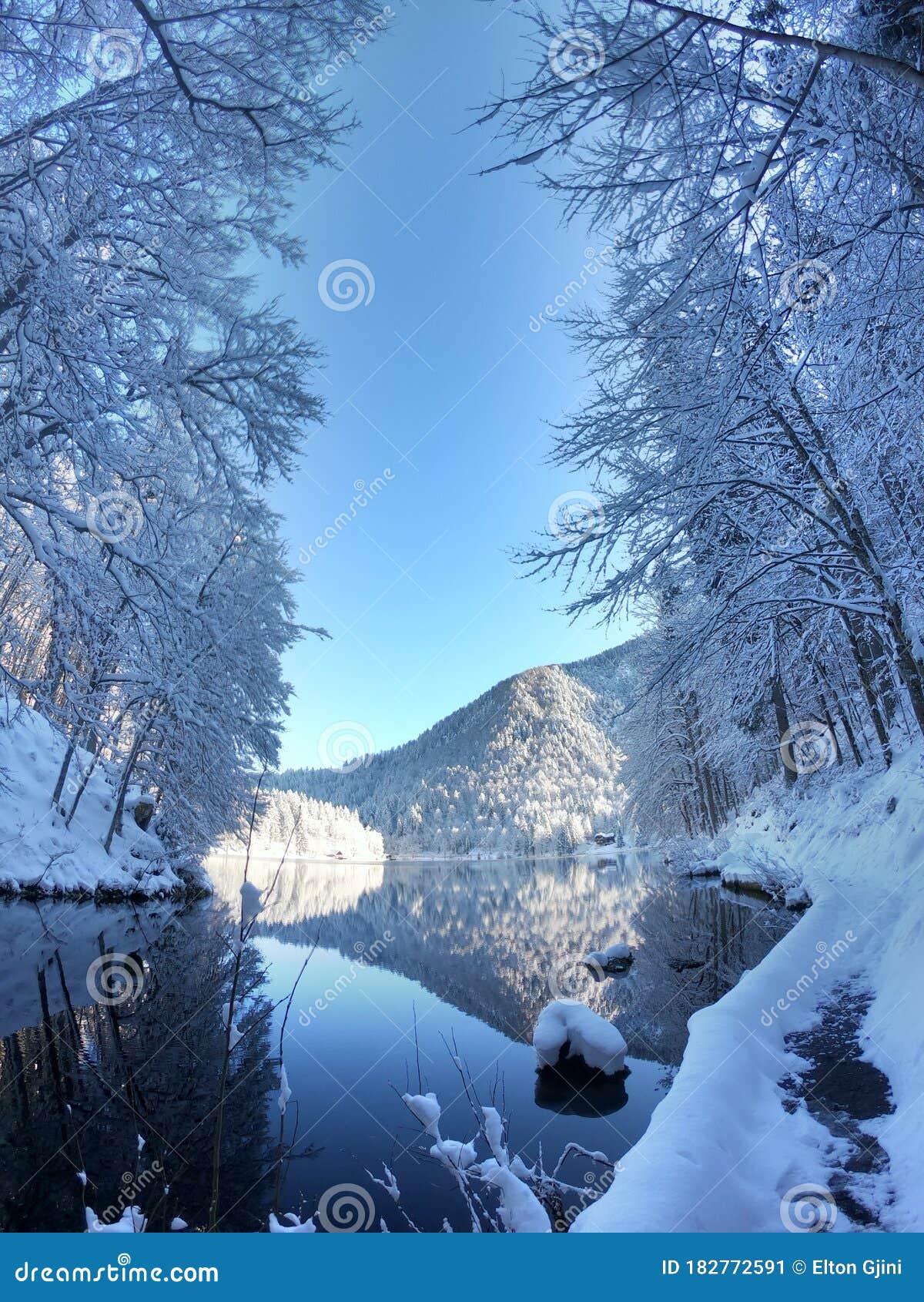 Walking in the soft snow stock image. Image of awful - 182772591