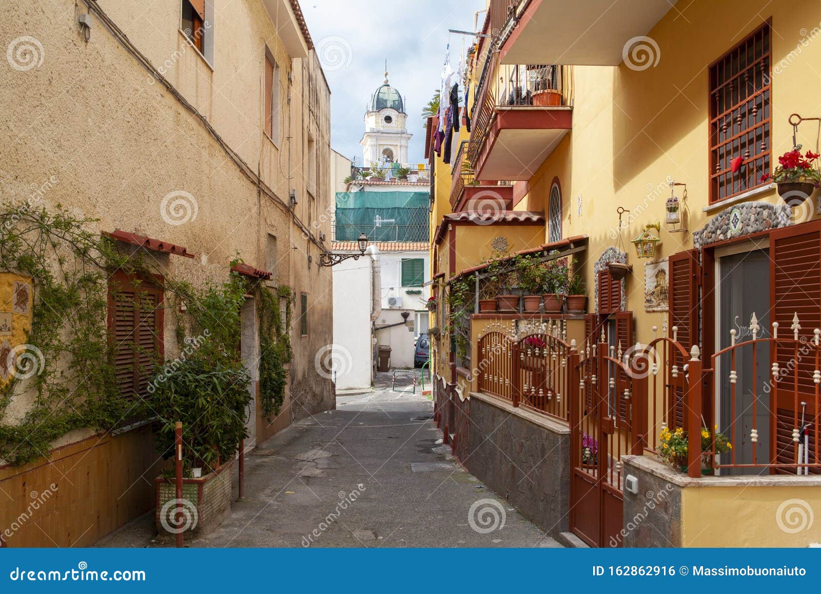 Italy, Campania, Bacoli stock photo. Image of nature - 162862916