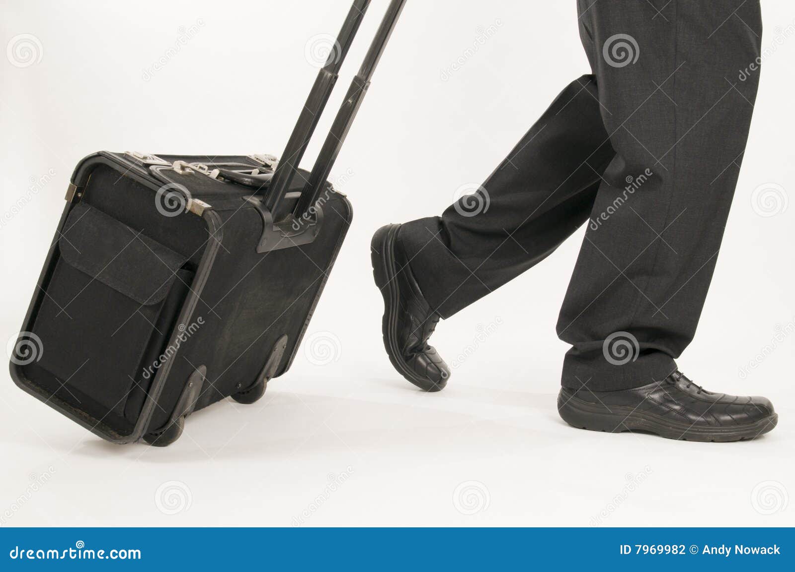Walking with Suitcase Horizontal Stock Photo - Image of position ...