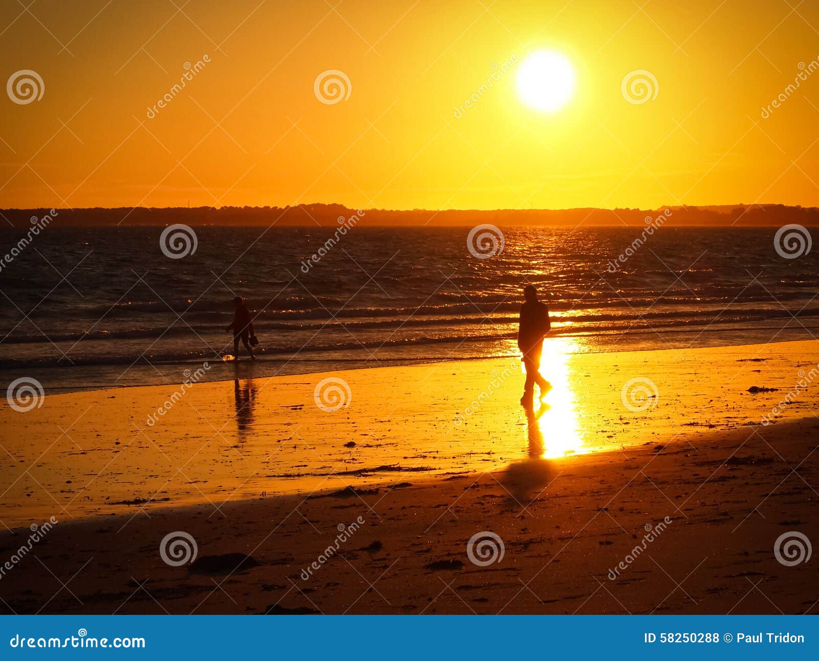 Walking on the sunset stock photo. Image of bali, landscape - 58250288