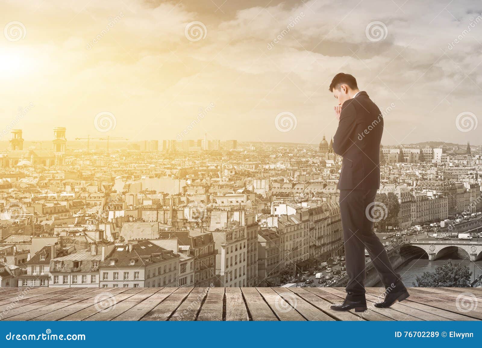 Walking and thinking stock image. Image of direction - 76702289