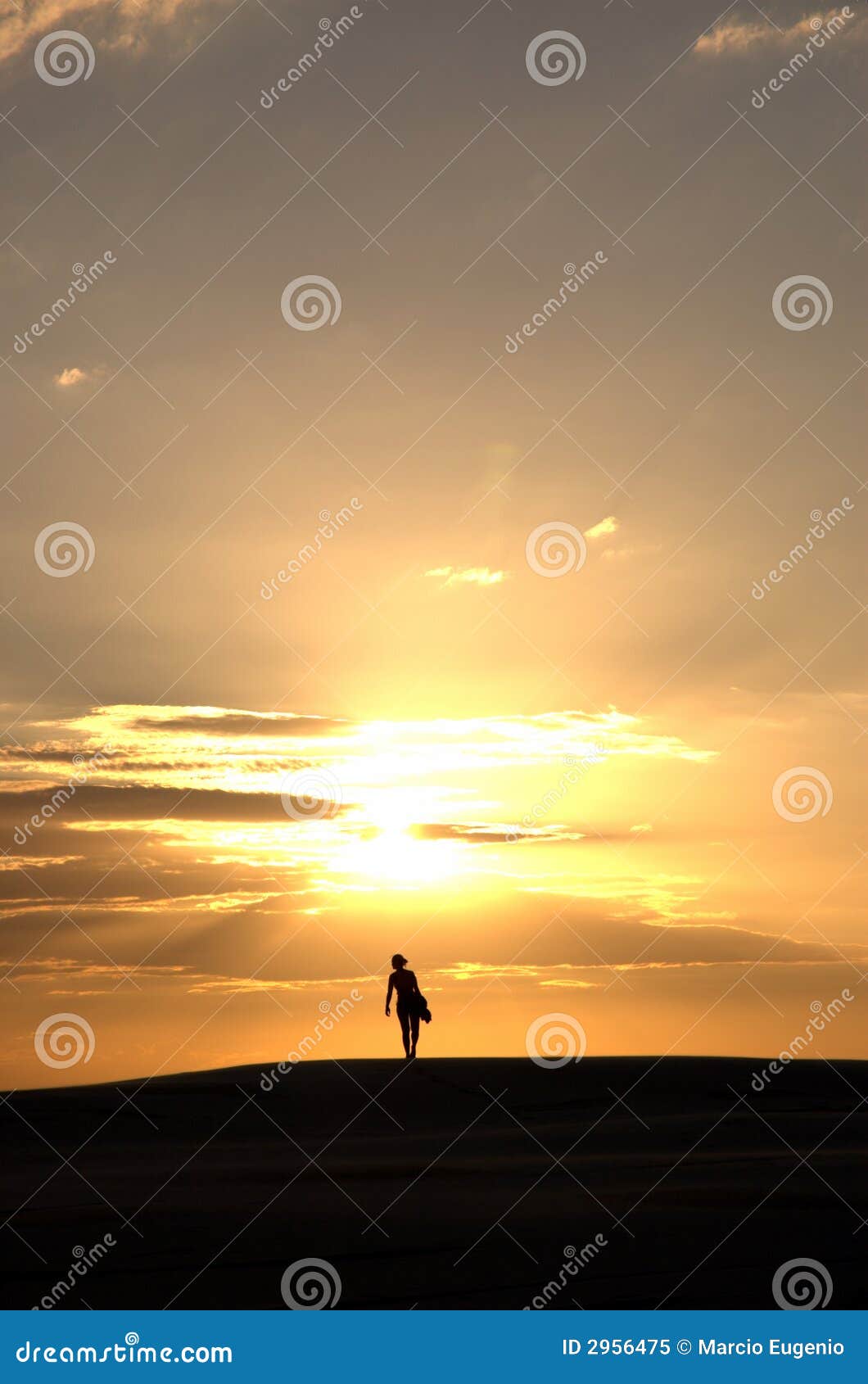 Walking to the sun stock image. Image of footpath, greeting - 2956475