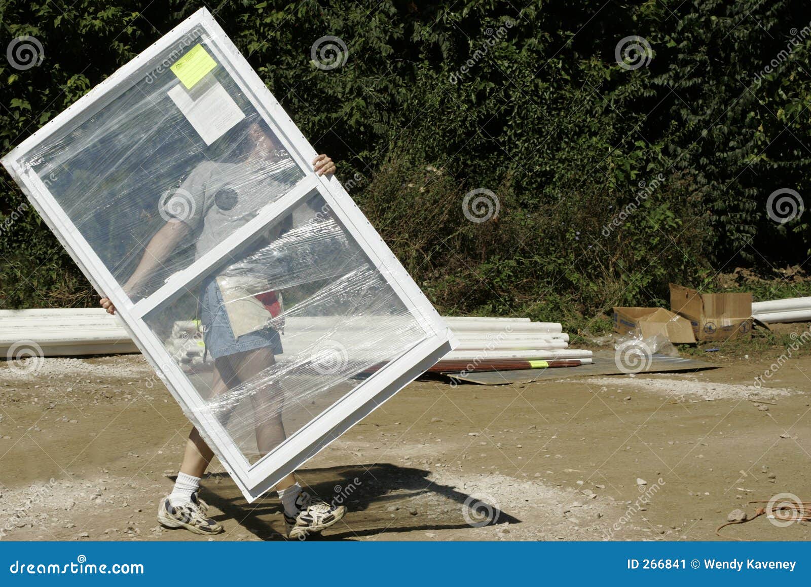 Walking Window stock image. Image of wood, tools, hammer - 266841
