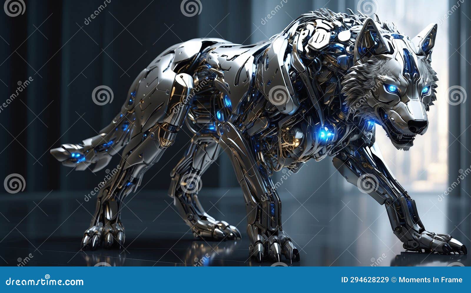 Robot Gaming Logo Design Vector Illustration . Robotic Mascot Logo ...