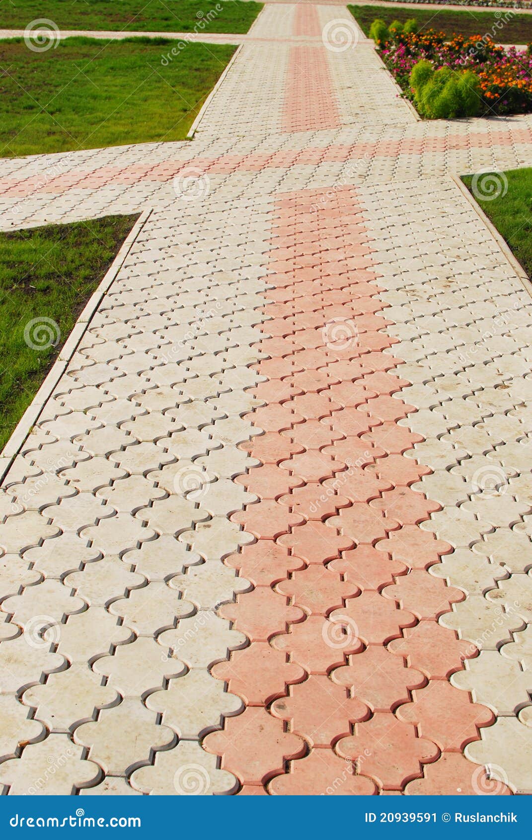 Walkway stock image. Image of background, lead, sidewalk - 20939591