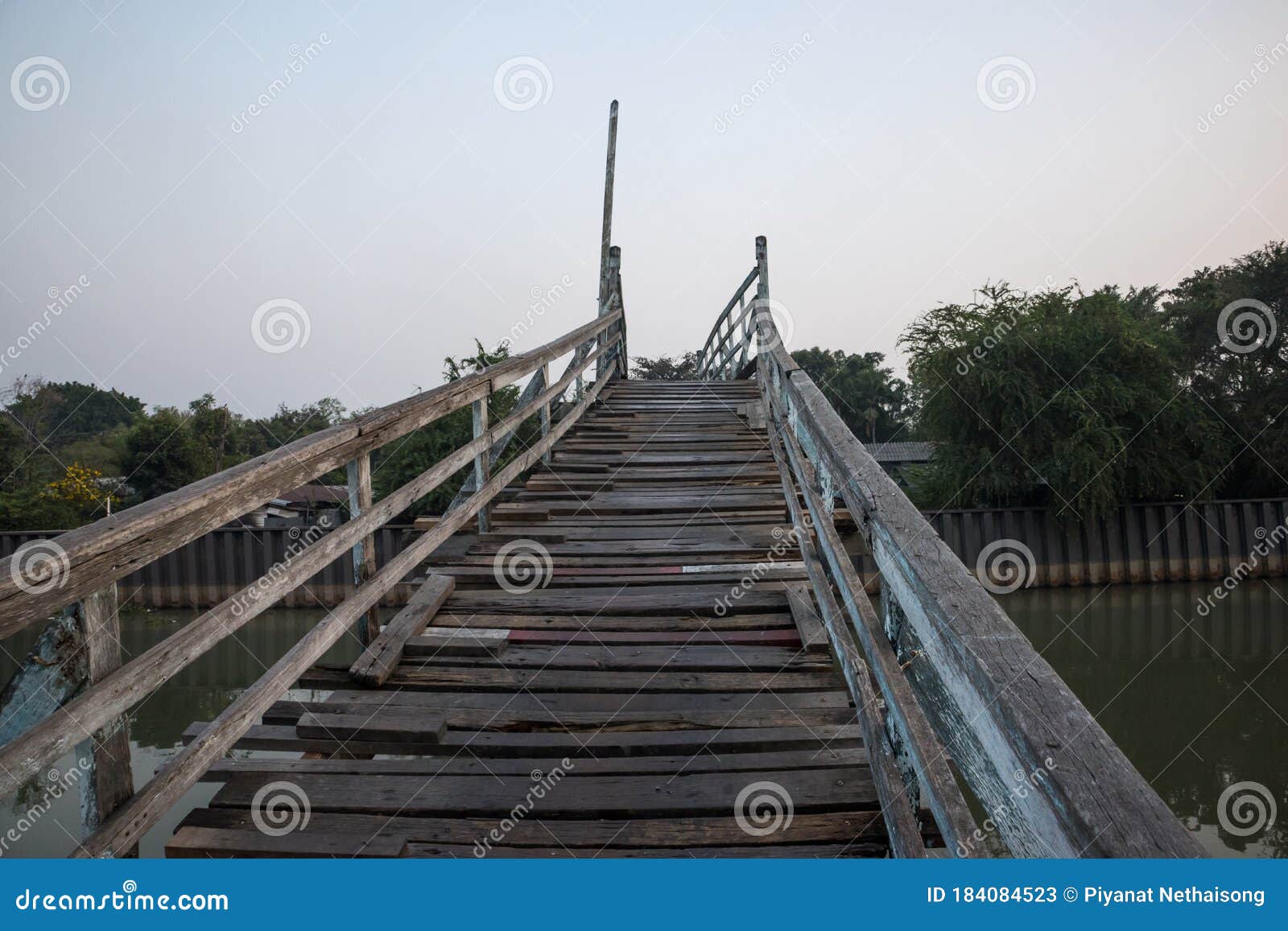 Walkway on the bridge stock image. Image of discover - 184084523