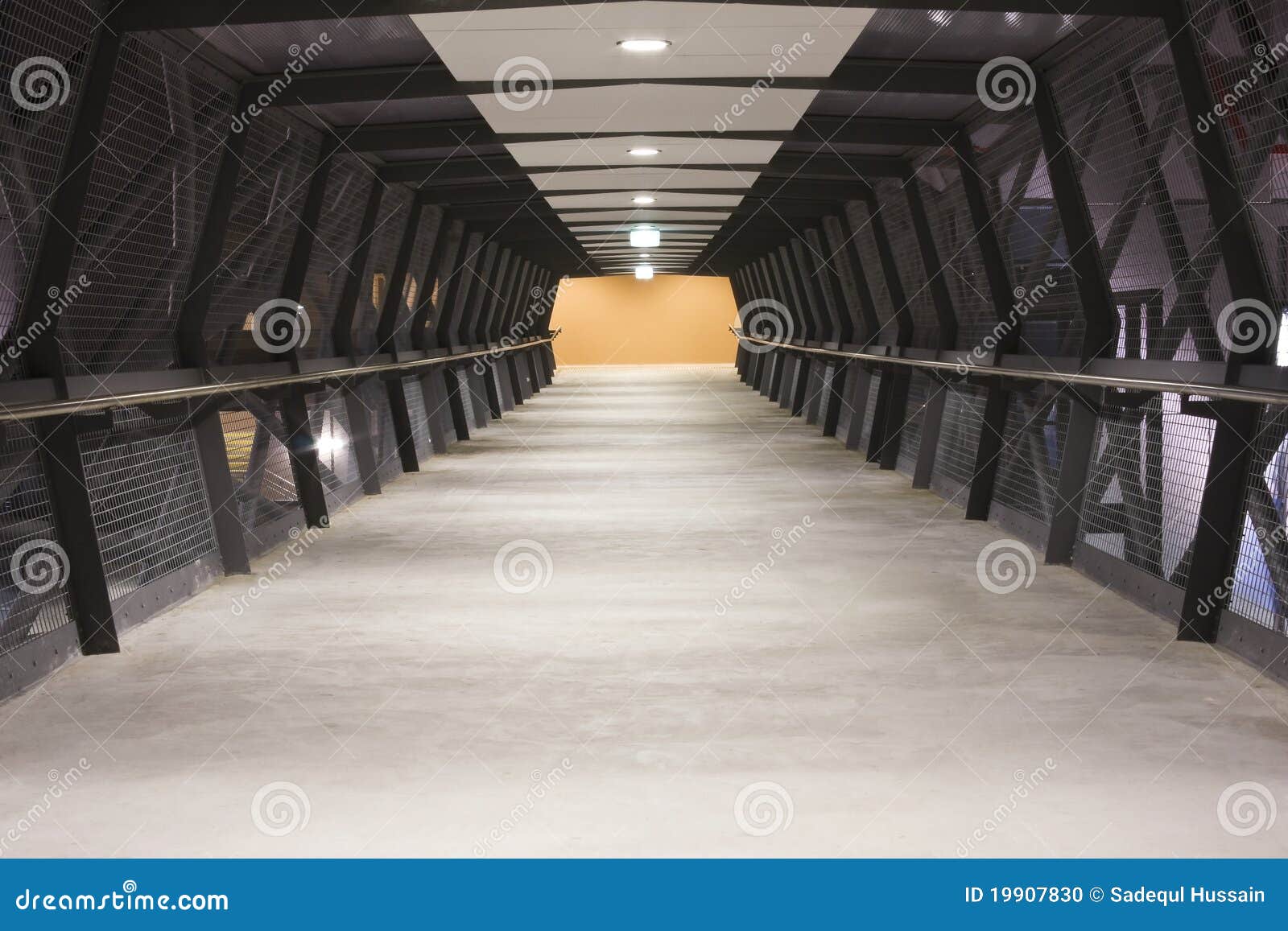 A walkway bridge stock photo. Image of engineering, path - 19907830