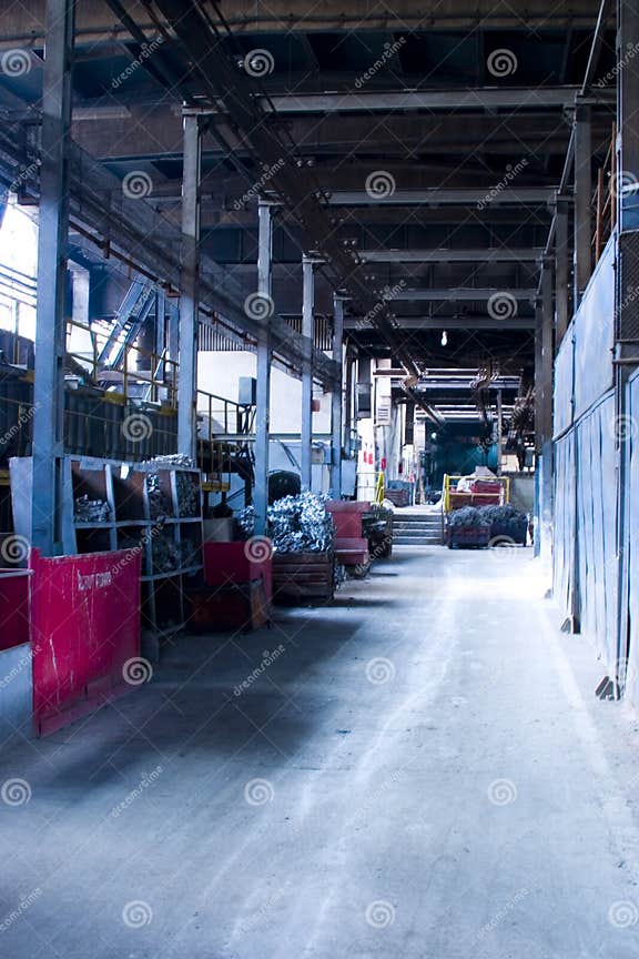 Walkway in factory stock image. Image of factory, structure - 5087979