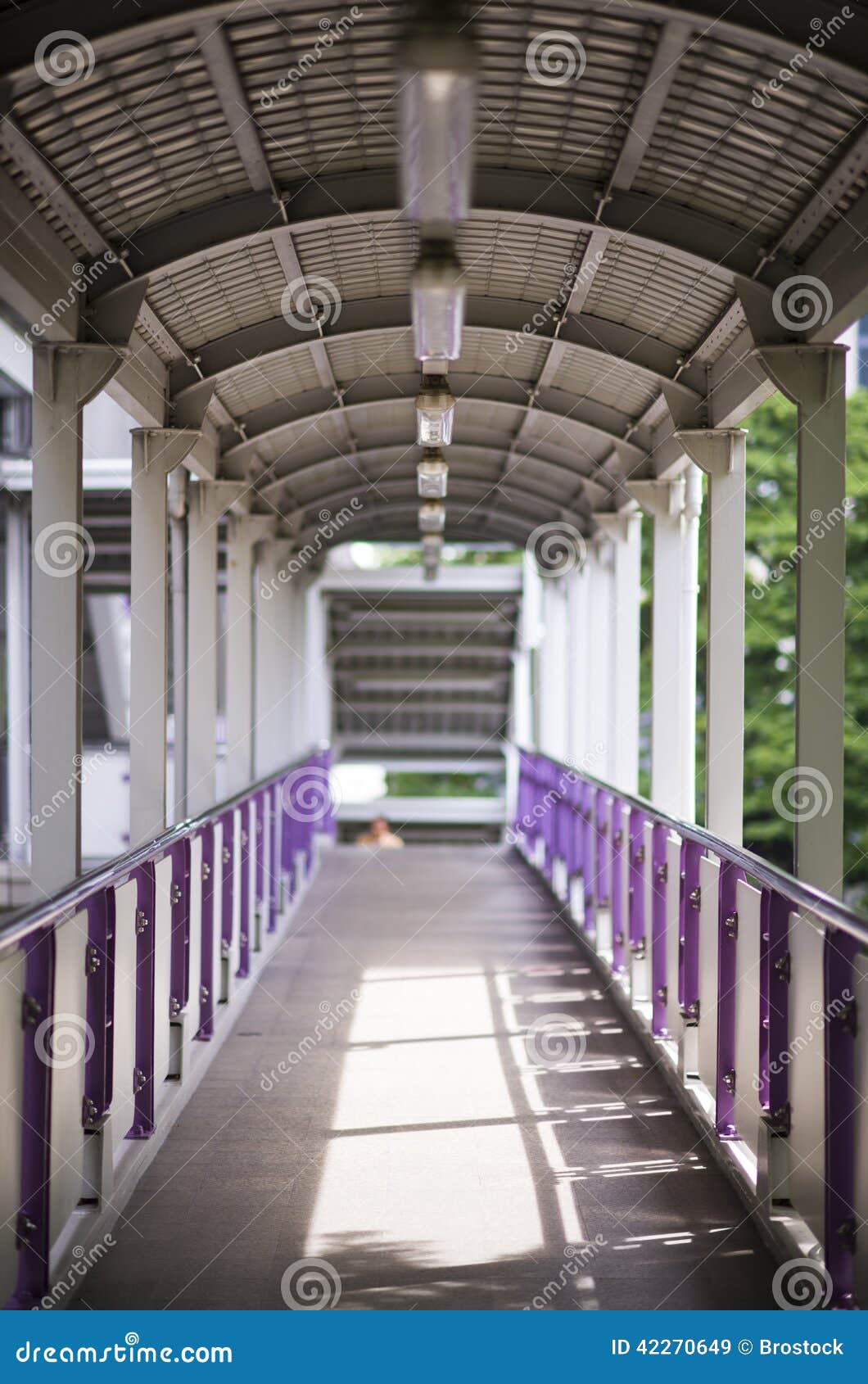 Walkway stock image. Image of building, inside, elevated - 42270649