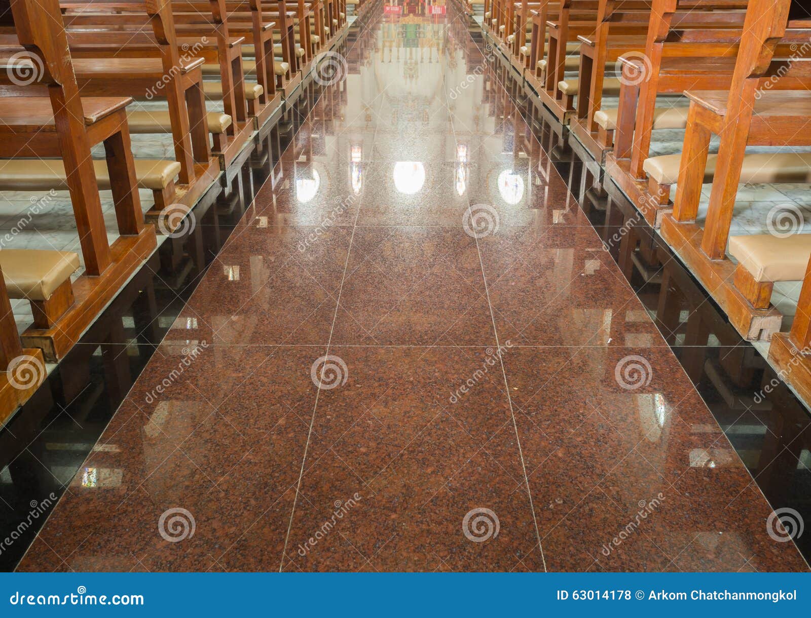 Walkway in old church stock photo. Image of chairs, surface - 63014178