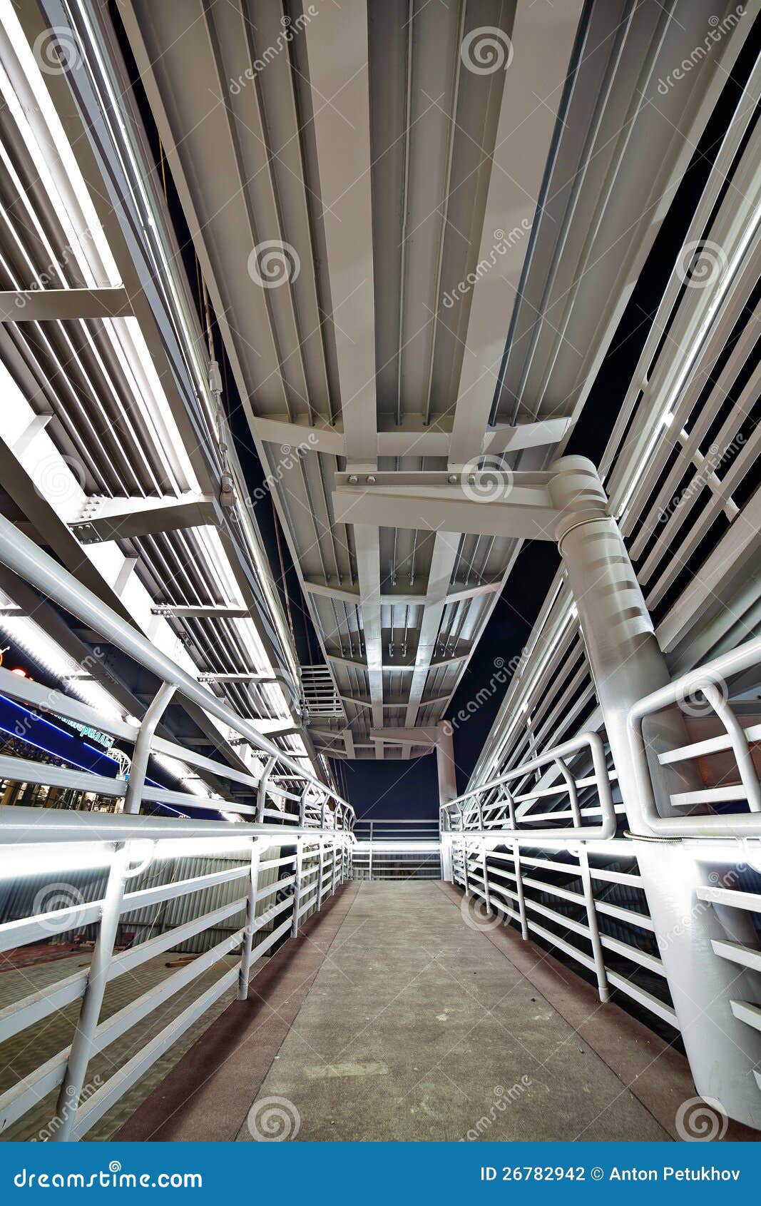 Walkway over road stock photo. Image of street, travel - 26782942