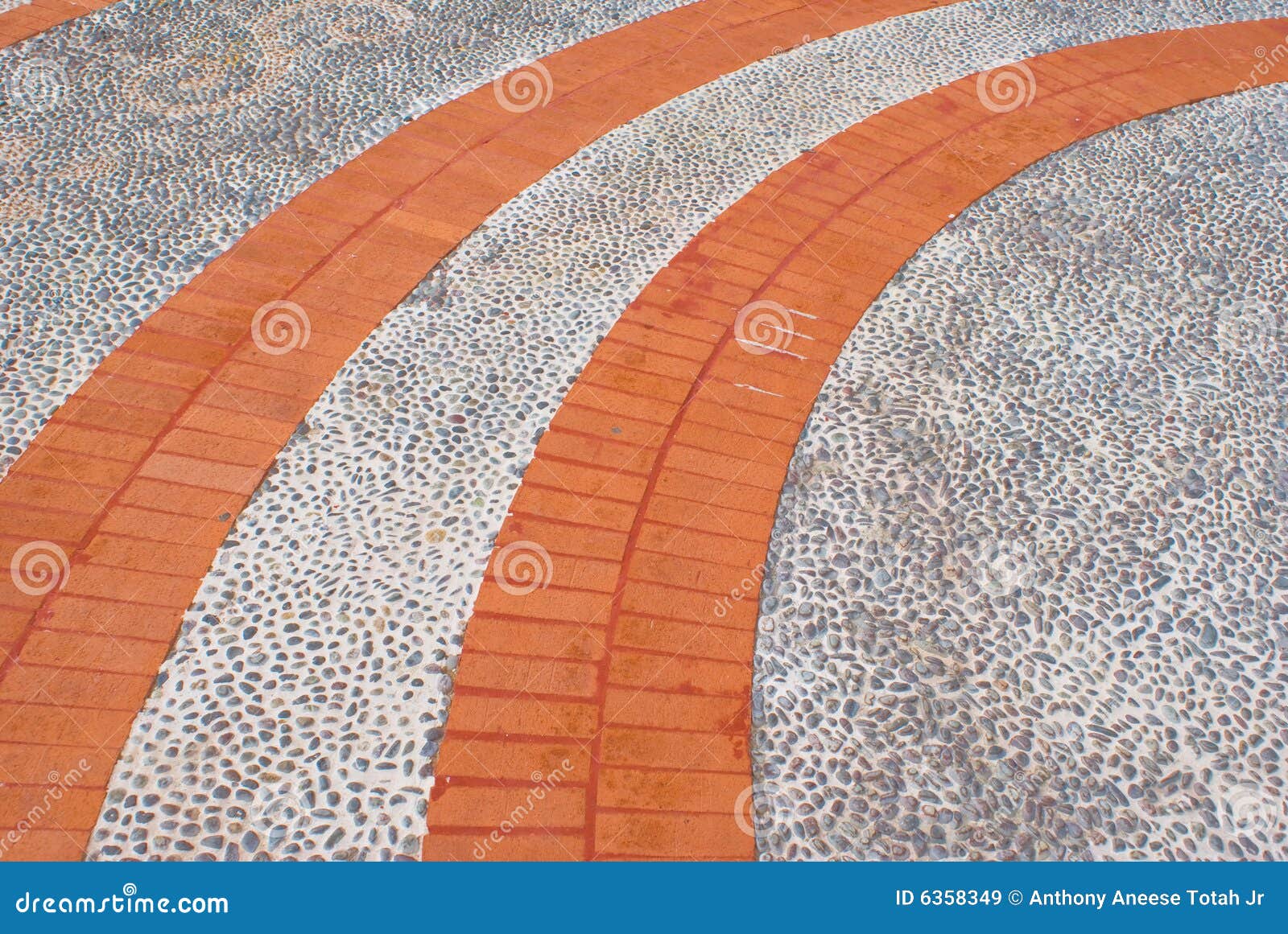 Walkway Pattern stock image. Image of space, circles, paver - 6358349