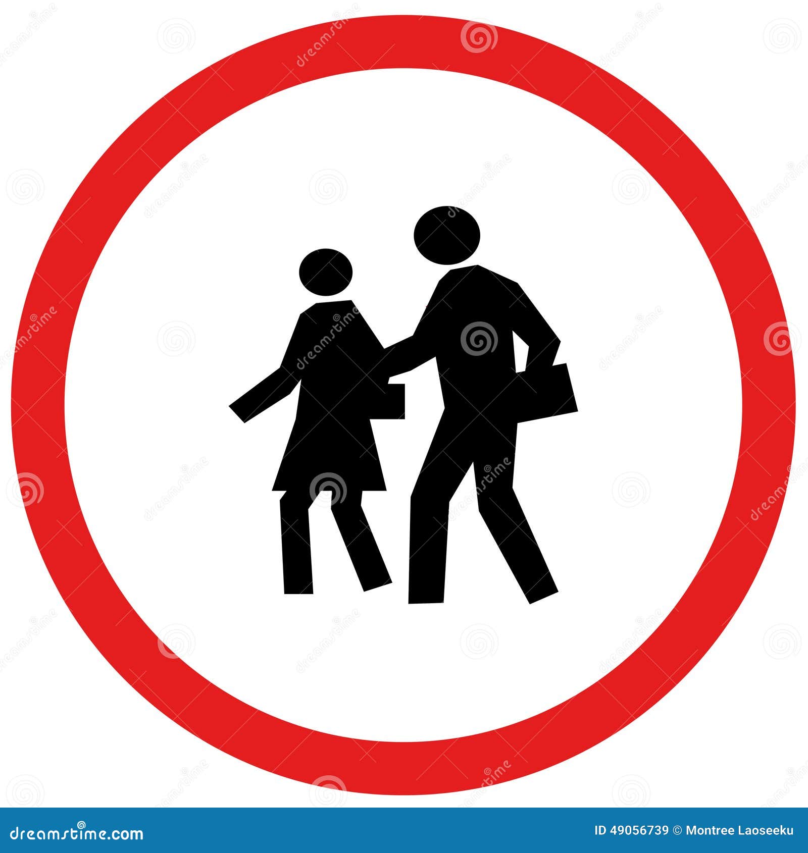 Walkway Sign Board Stock Image | CartoonDealer.com #49056739