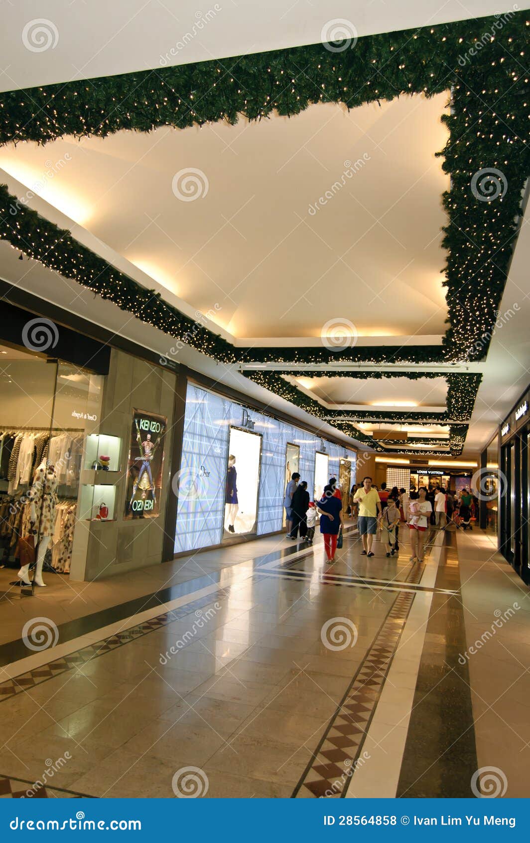 The Walkway in the Starhill Gallery Shopping Comples Editorial Stock ...