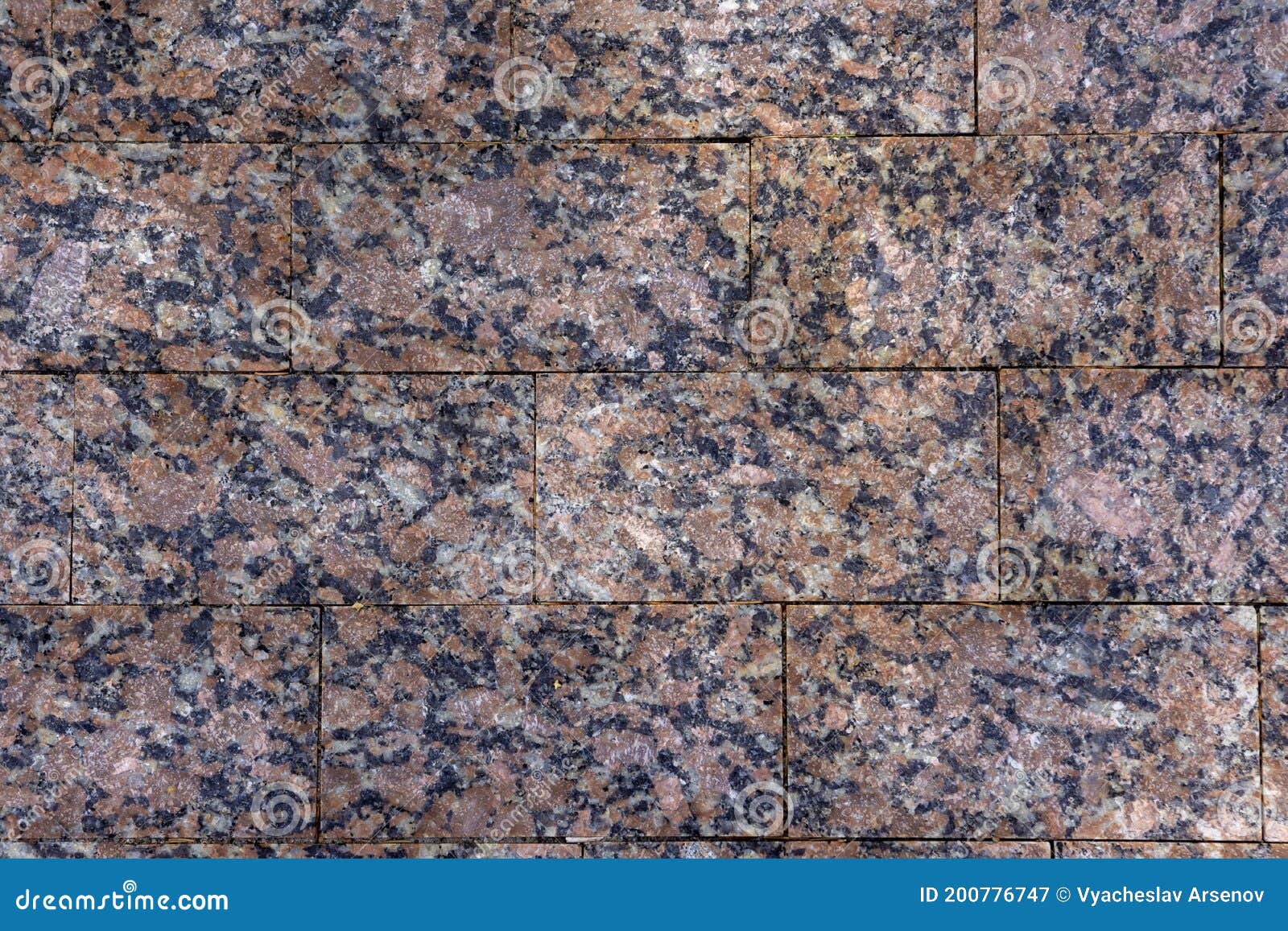 Walkway Surface Paved with Granite Tiles Stock Image - Image of gray ...